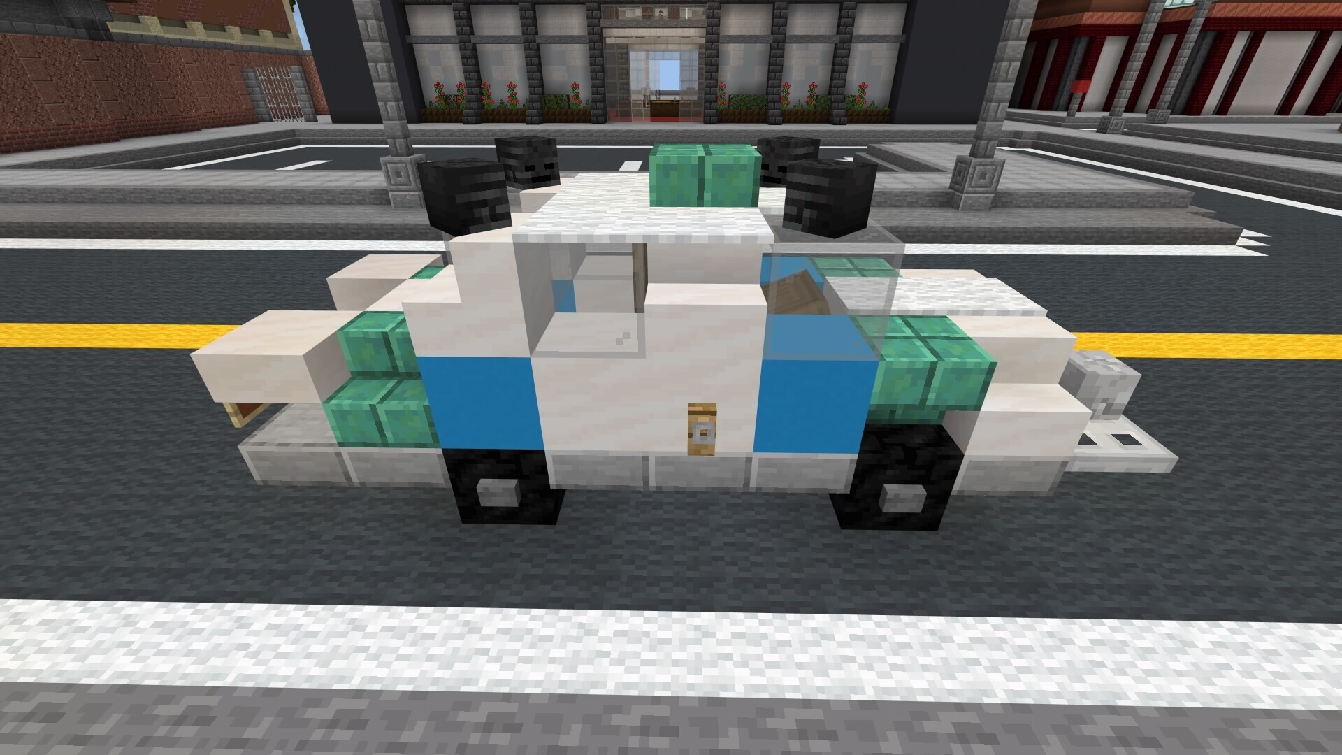 Fallout London Police Car Minecraft Map