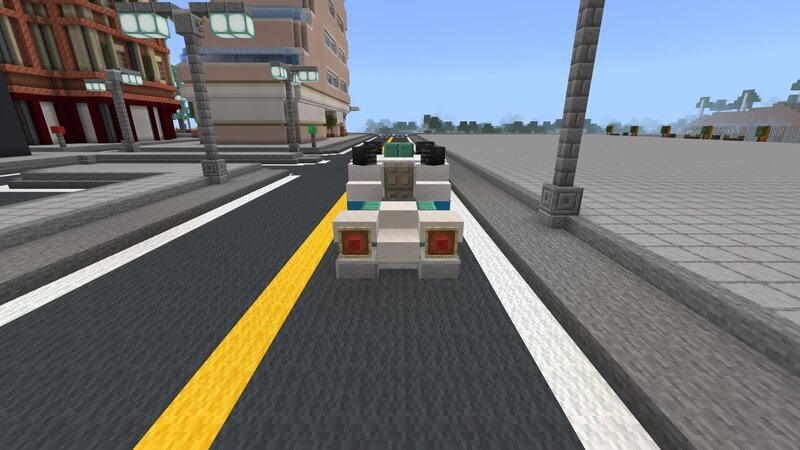 Fallout London Police Car Minecraft Map