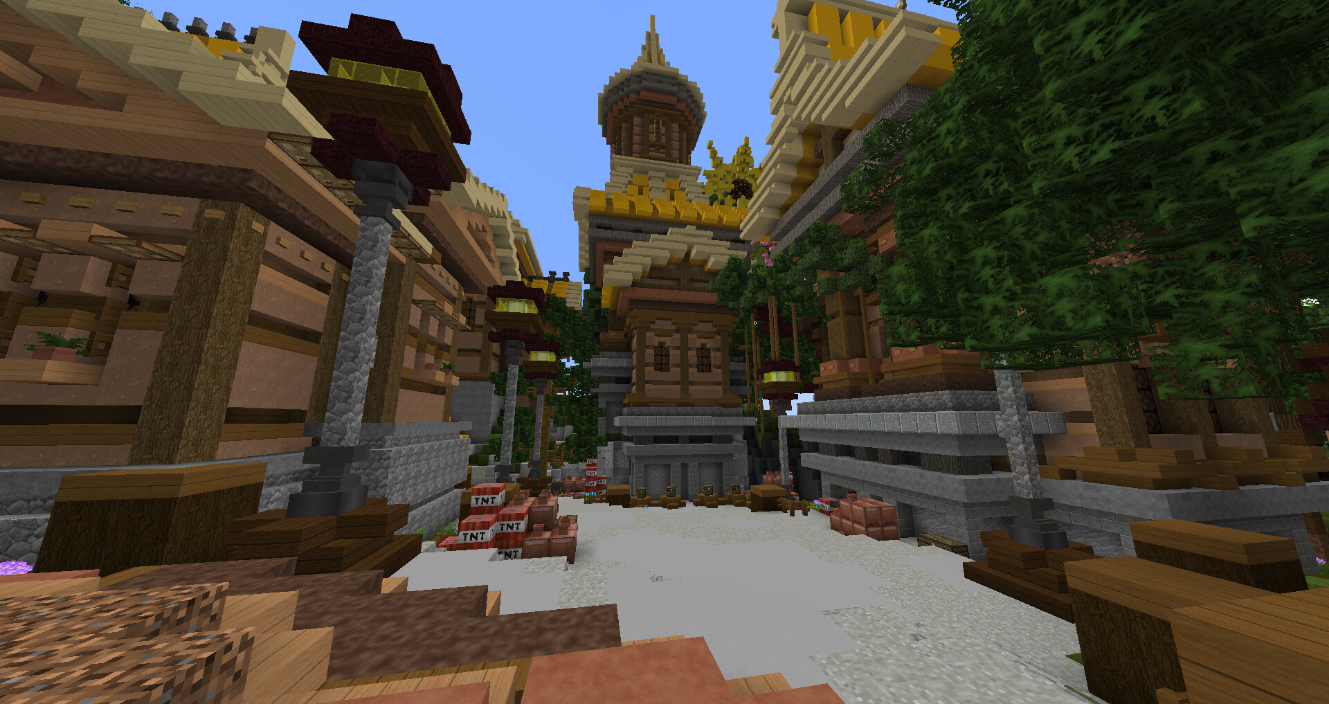 The Hidden Dragon Village Minecraft Map