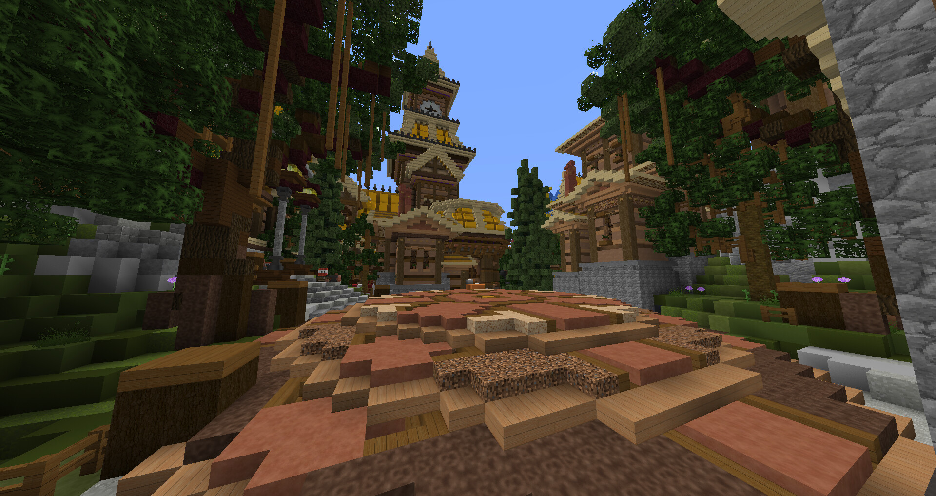 The Hidden Dragon Village Minecraft Map