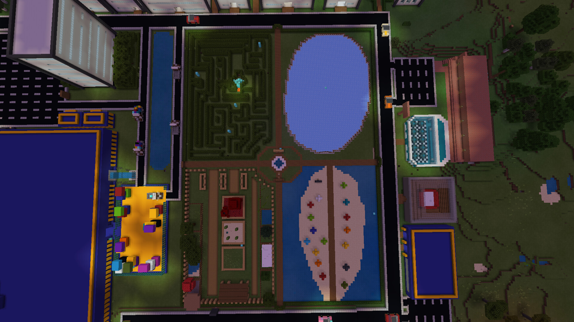 Life In the City Minecraft Map