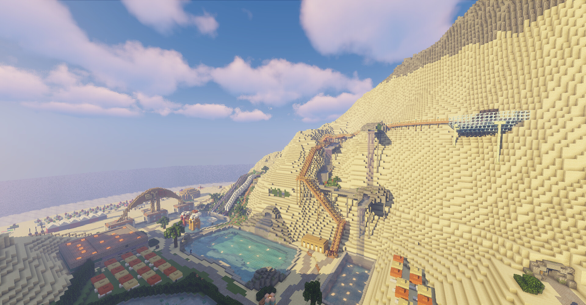 Summer Secrets - Resort and Water Park Island [v1.1] [1.17+] Minecraft Map