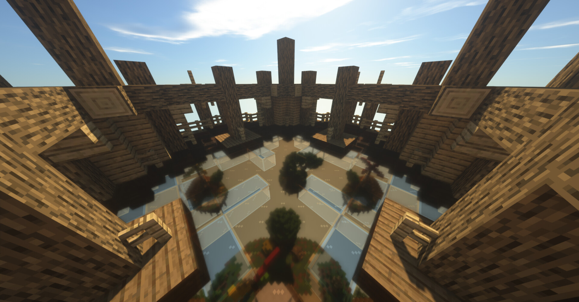 WindMill Bedwar Map Minecraft Map