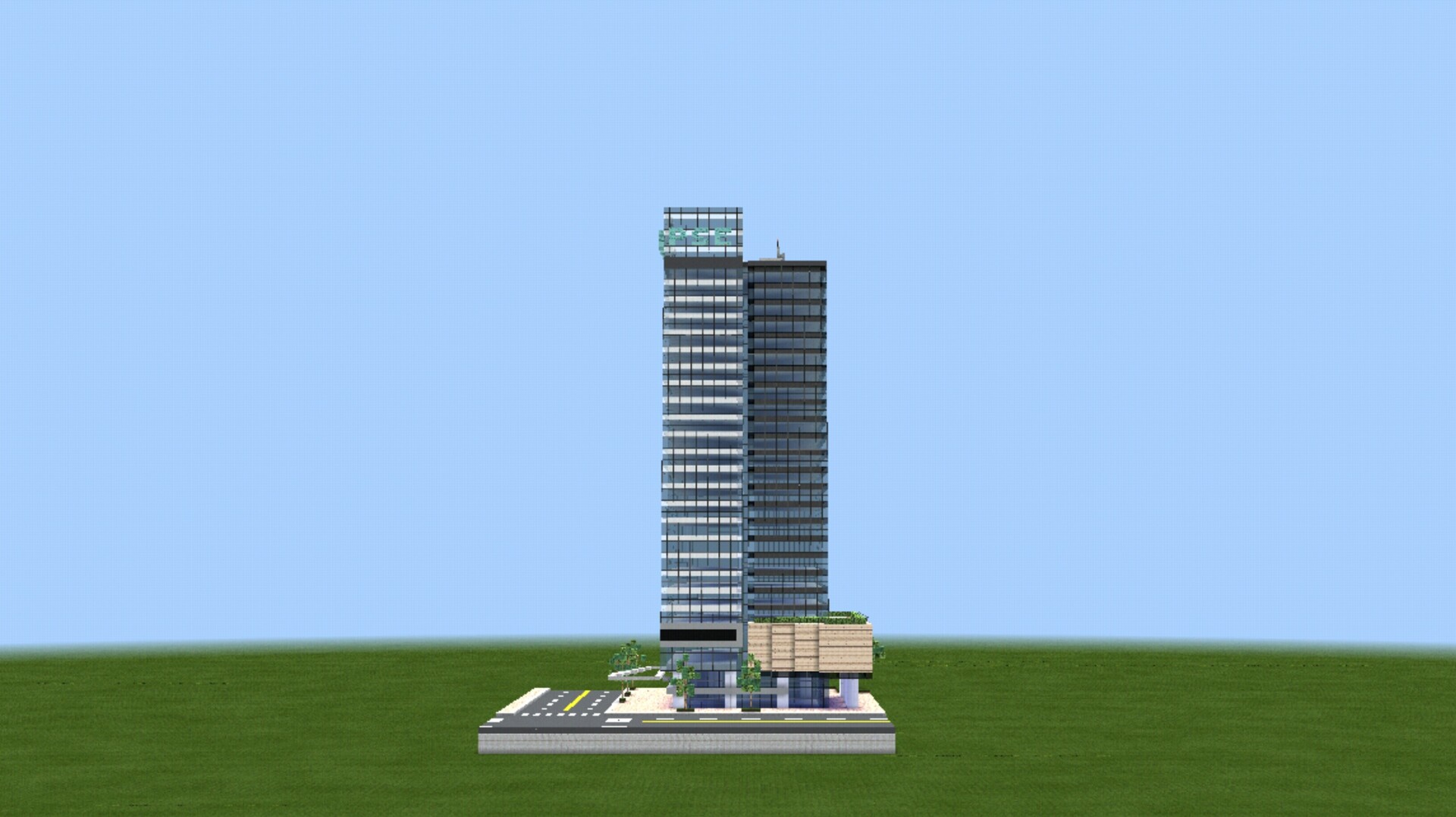 Philippine Stock Exchange Tower - BGC, Philippines Minecraft Map