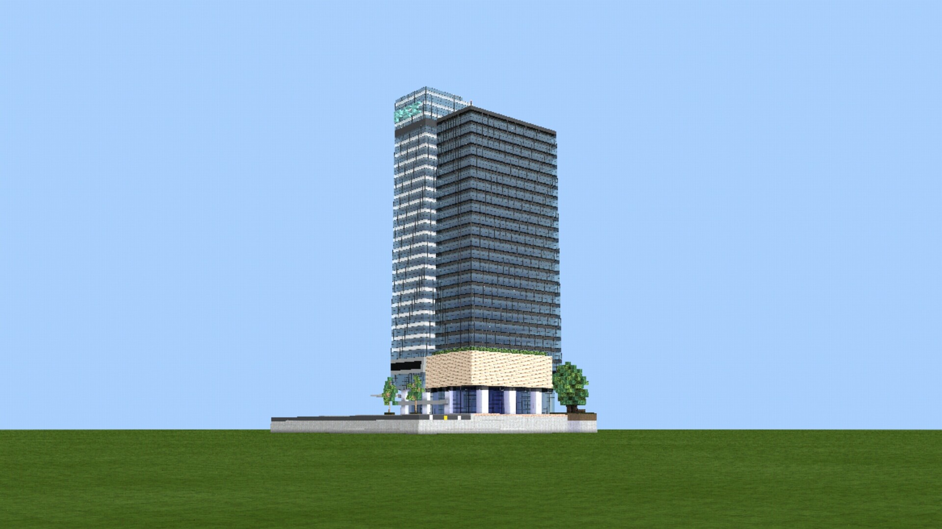 Philippine Stock Exchange Tower - BGC, Philippines Minecraft Map