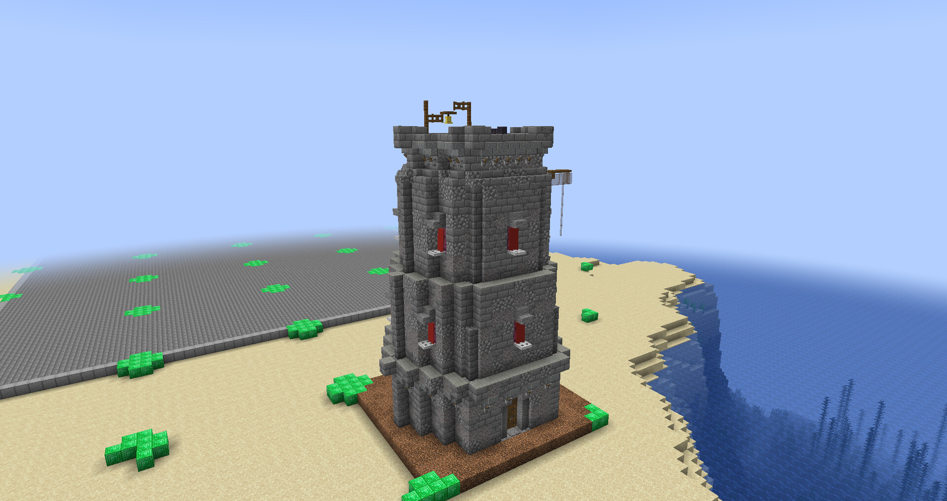 Tropico 6 Guard Tower Minecraft Map