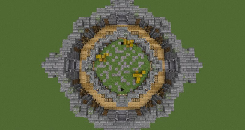 Small Medieval Arena Minecraft Map