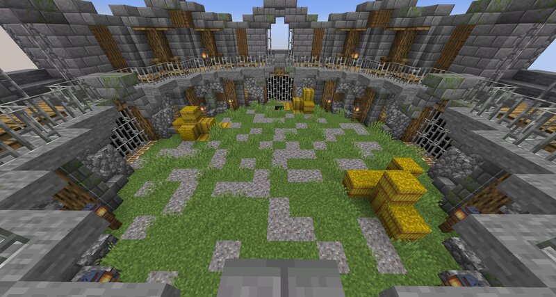 Small Medieval Arena Minecraft Map