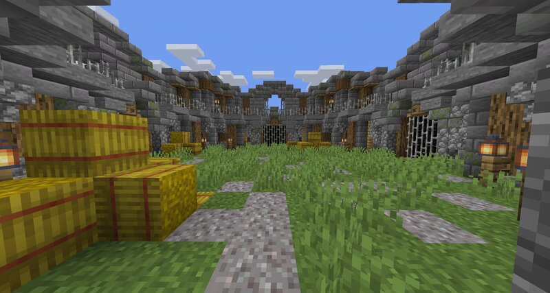 Small Medieval Arena Minecraft Map