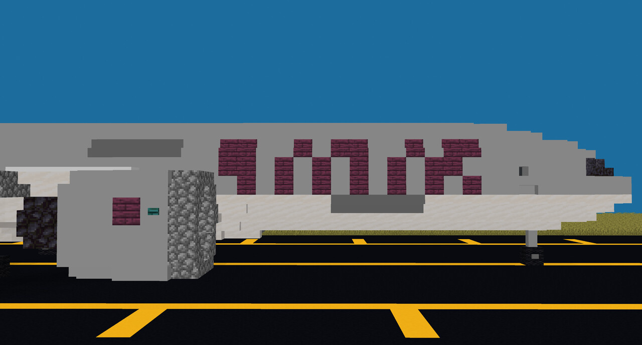 Qatar Airways Boeing 777-8F (1:1) Minecraft Map
