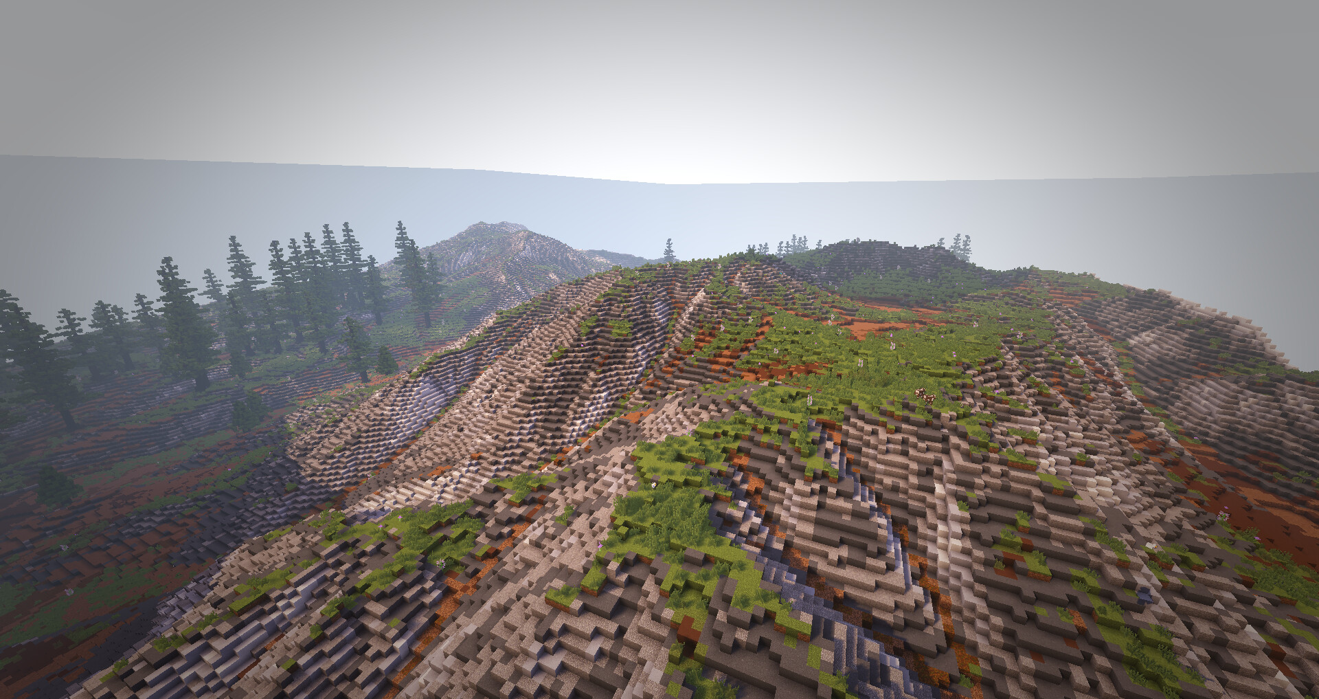 501x501 Small Terrain Minecraft Map