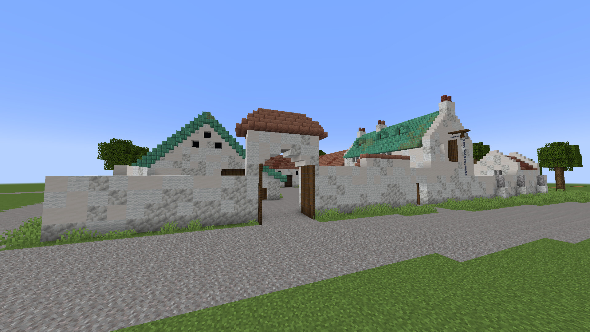 La Haye Sainte, Waterloo Minecraft Map