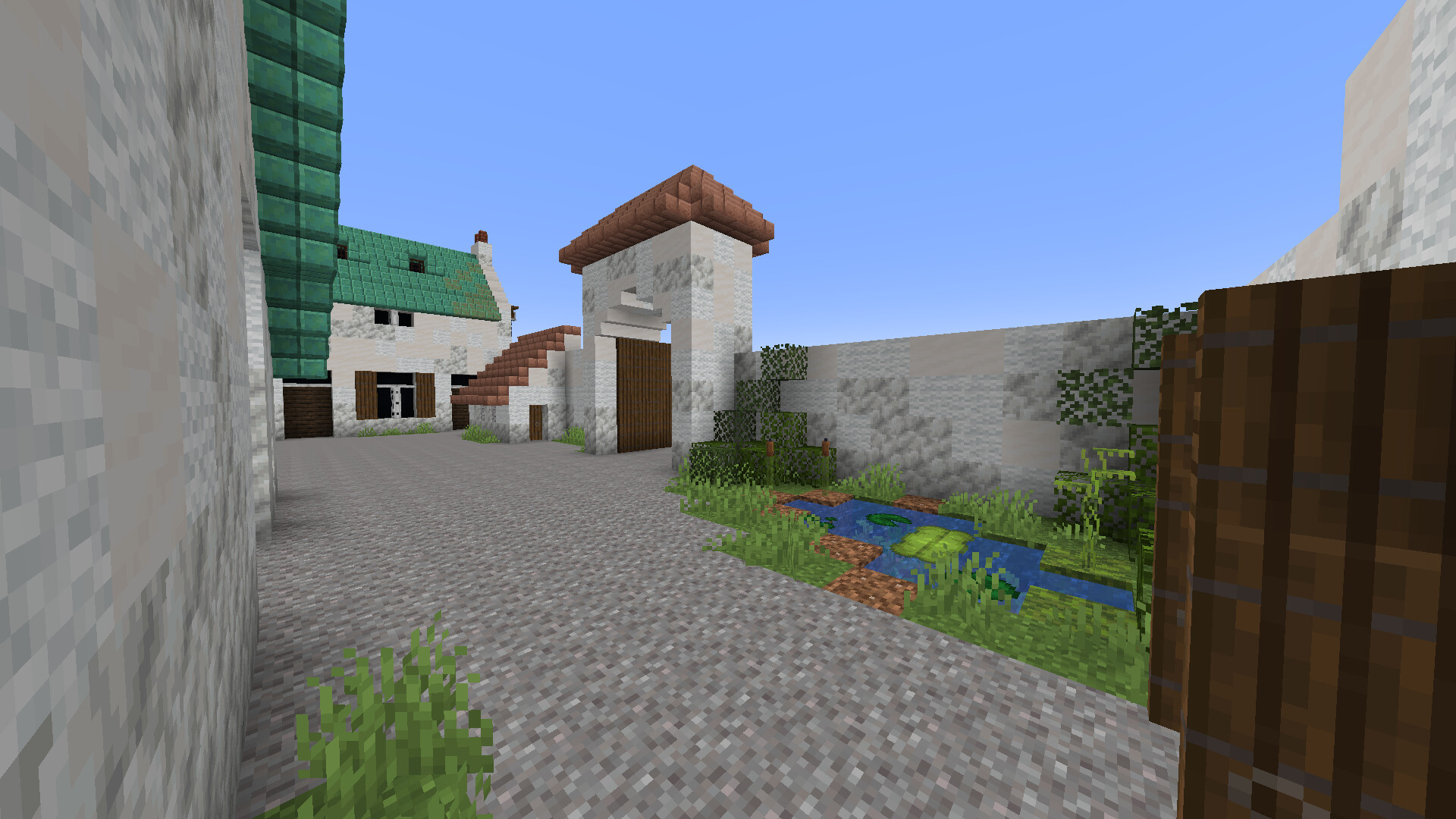 La Haye Sainte, Waterloo Minecraft Map