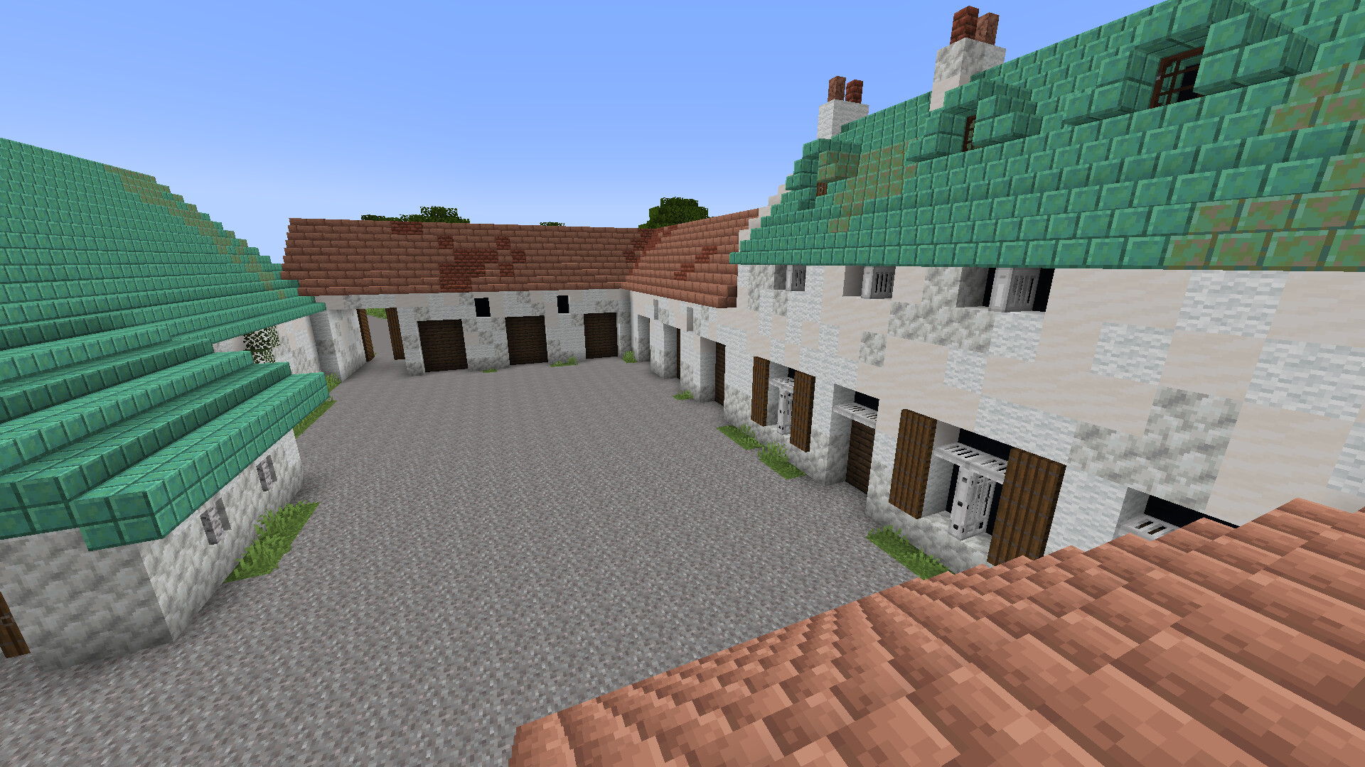 La Haye Sainte, Waterloo Minecraft Map