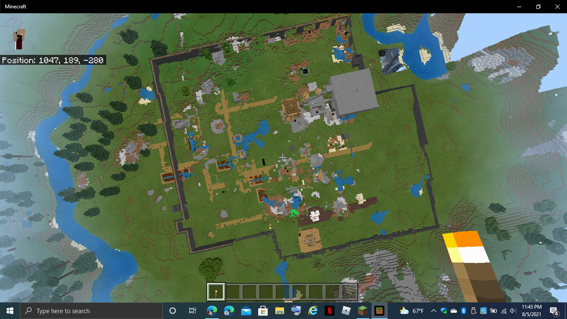 Bedrock SMP Server Minecraft Map