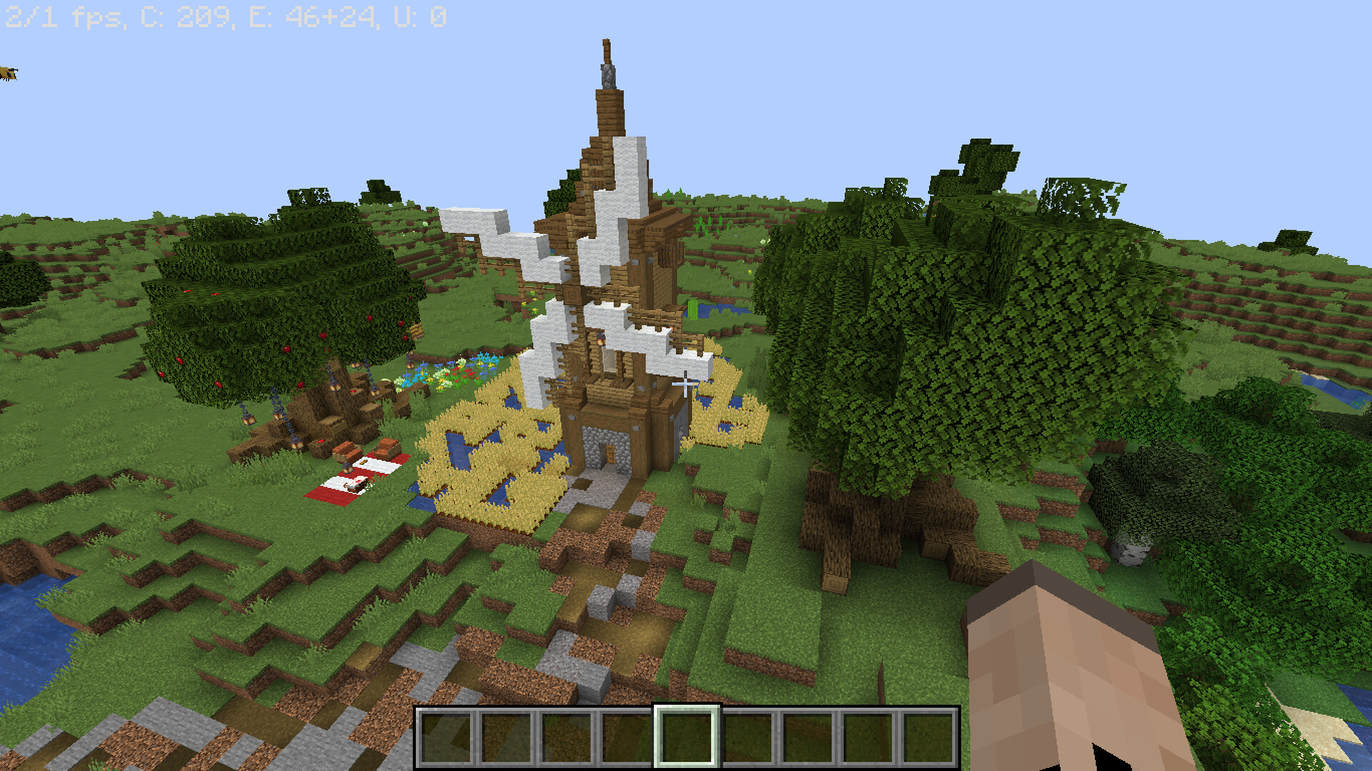 A World v1.1 Minecraft Map