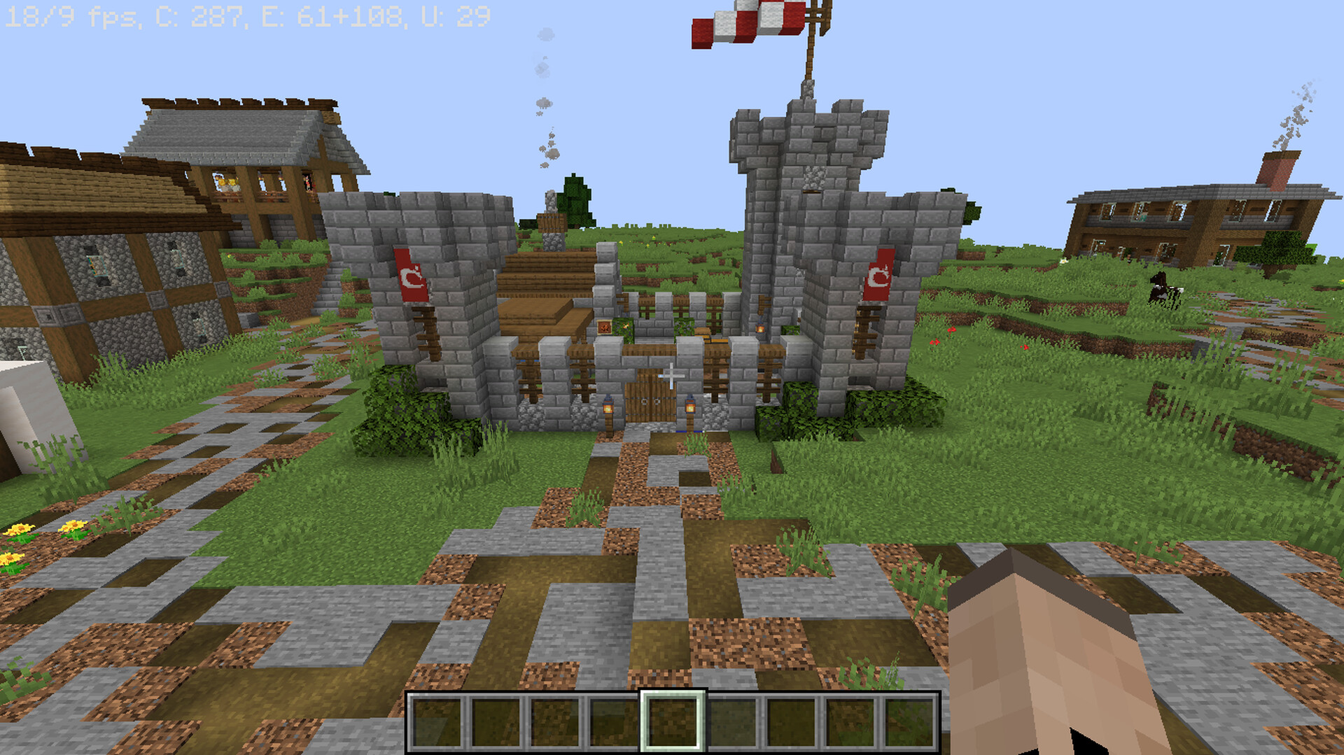 A World v1.1 Minecraft Map