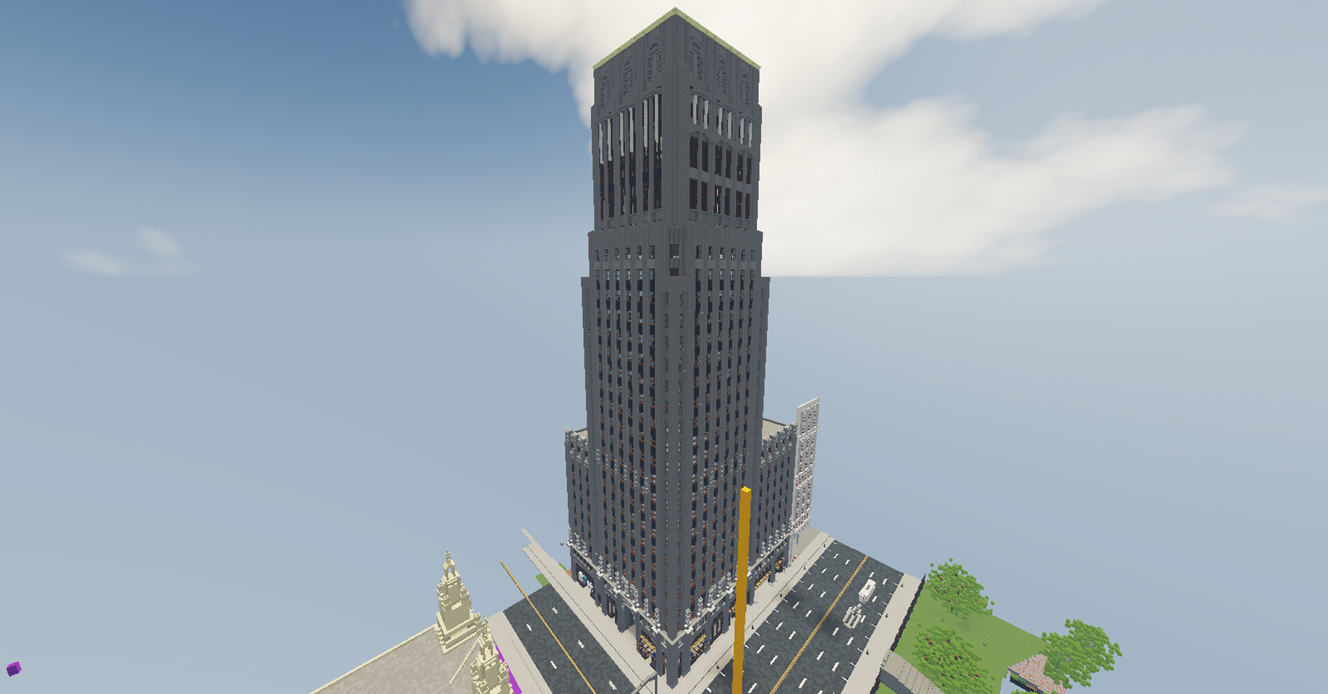 San Franisco building from google maps! Minecraft Map