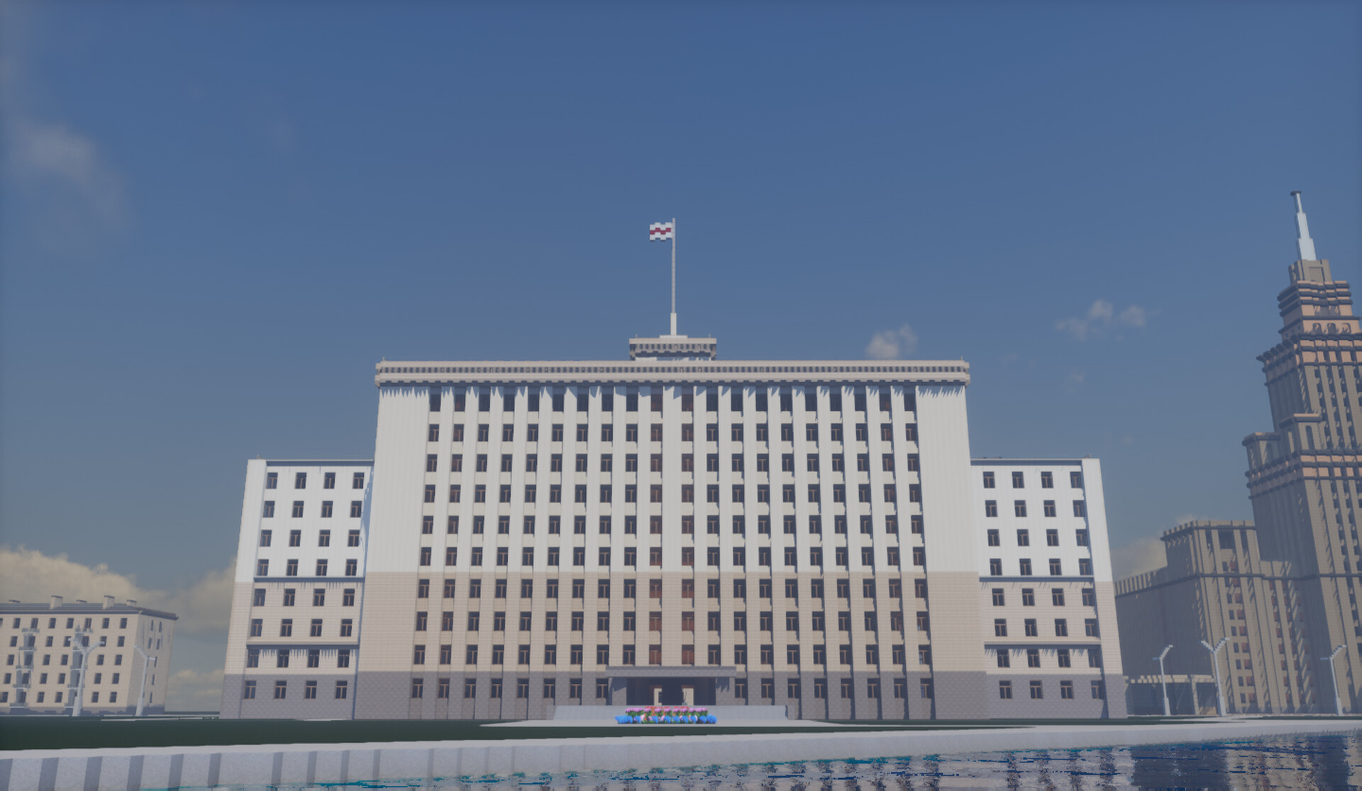 The city of Izransk, a completely fictional city of the mid-50s ...