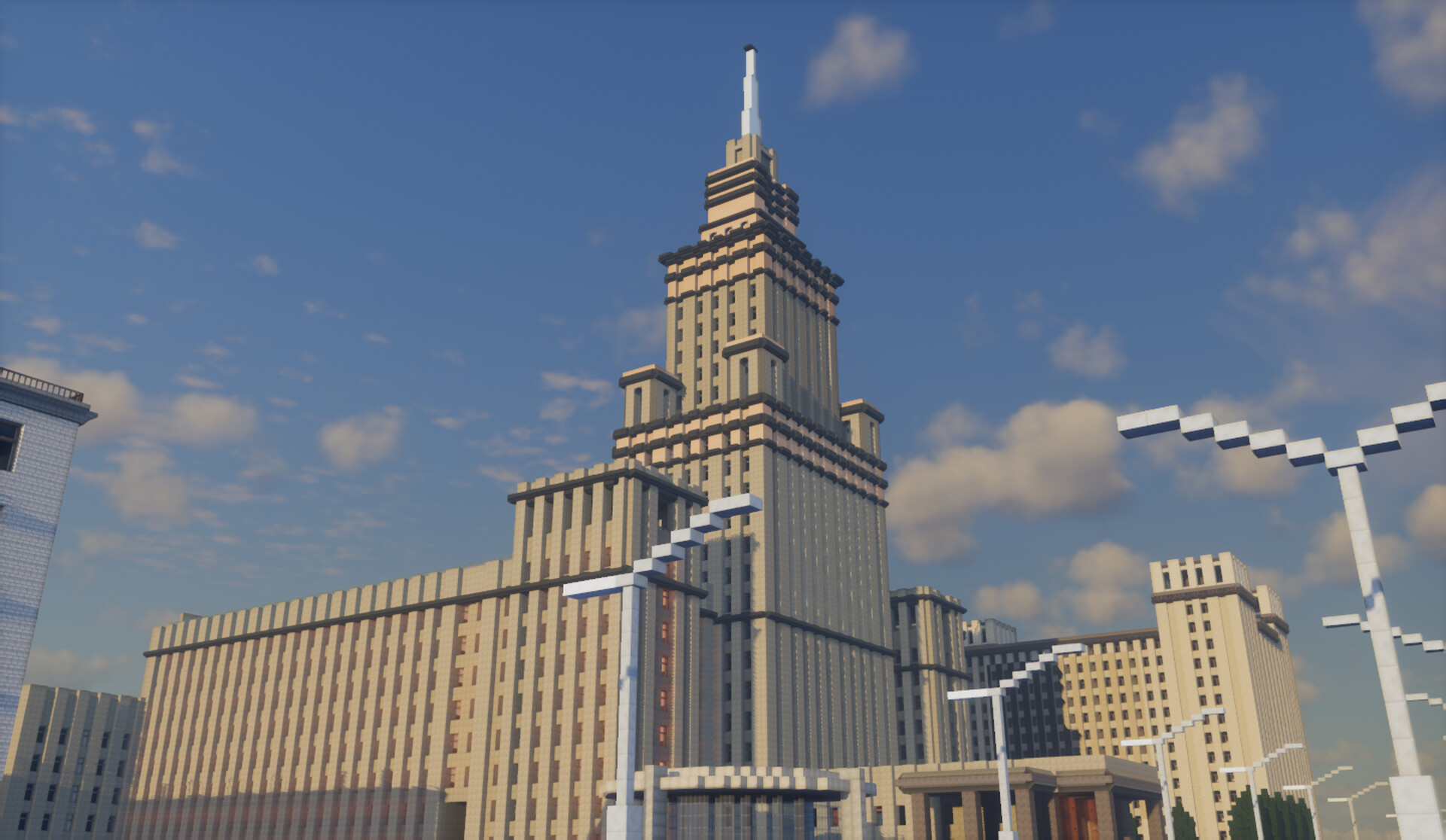 The city of Izransk, a completely fictional city of the mid-50s ...