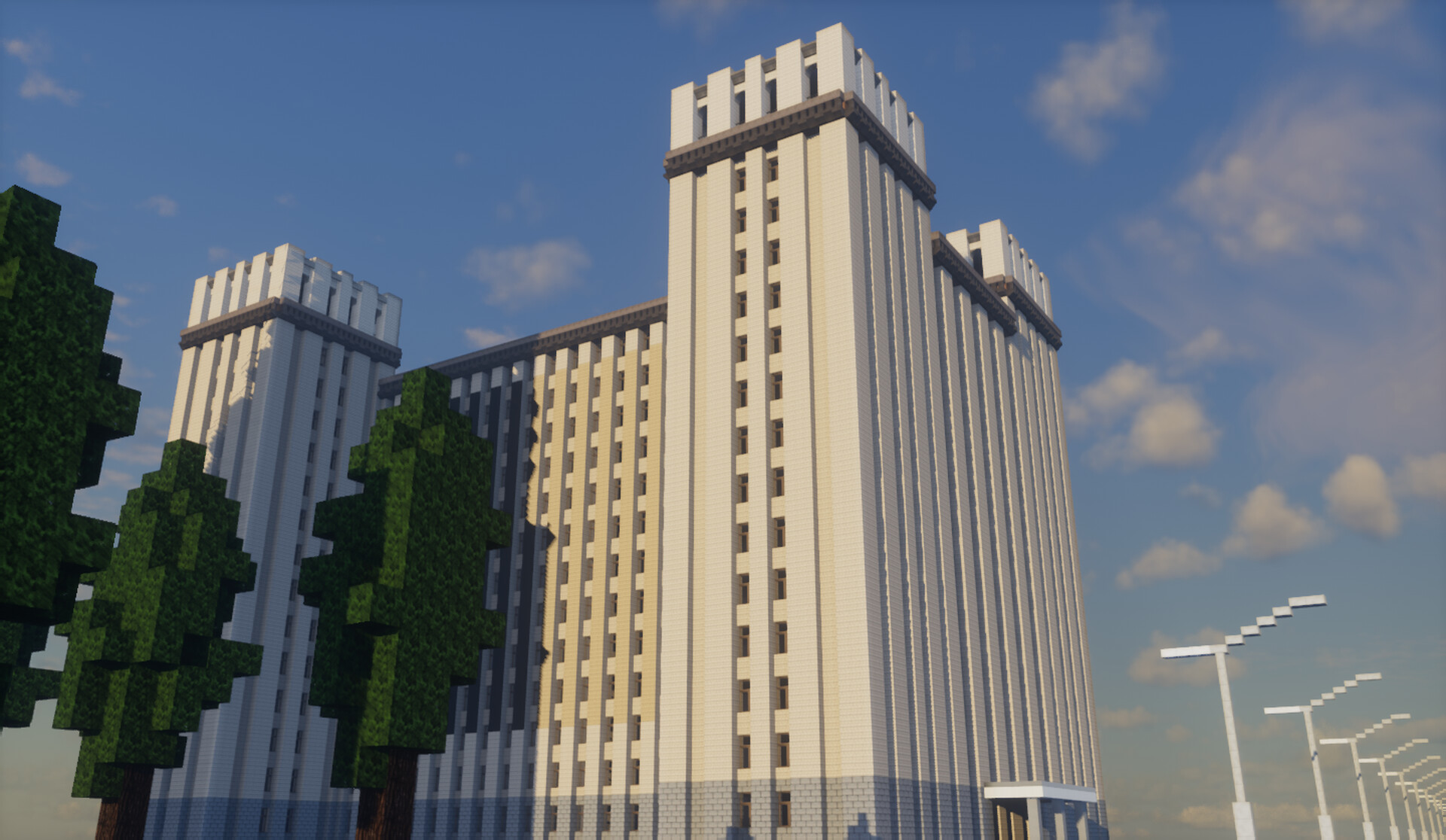 The city of Izransk, a completely fictional city of the mid-50s ...