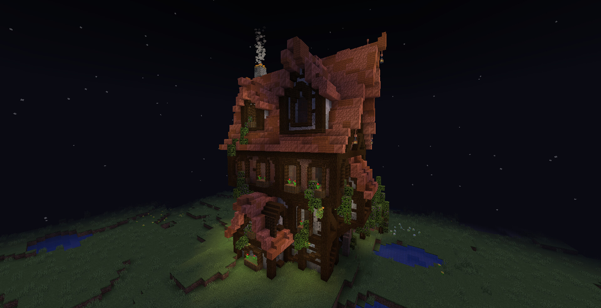 Ye Olde Gus Tavern & Inn - Medieval Tavern build Minecraft Map