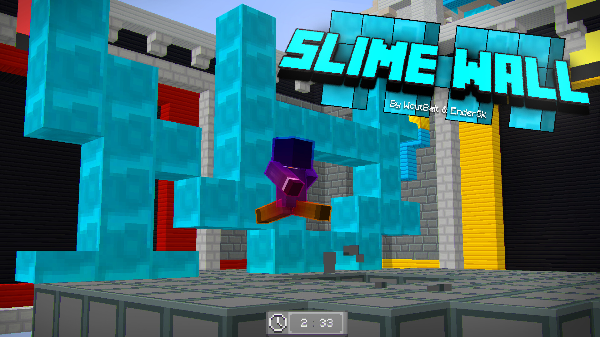 Slime Walls - Minigame Minecraft Map