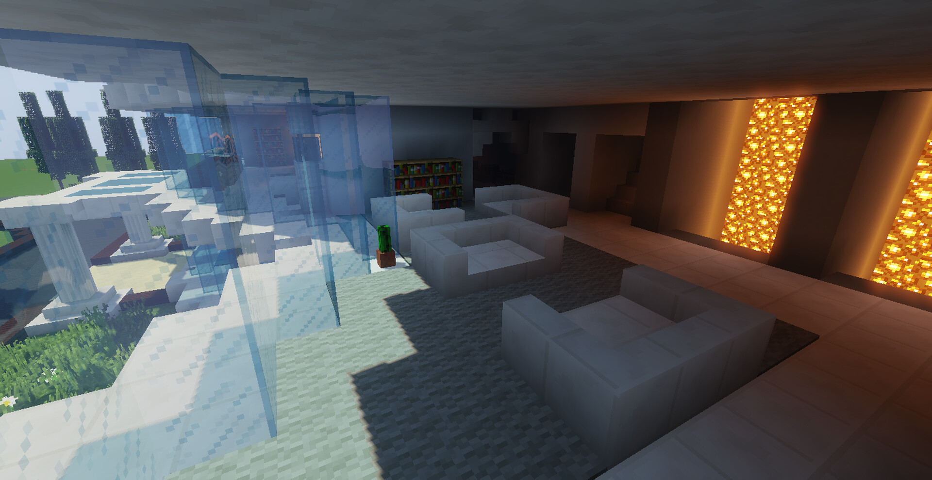 Modern Buildings Map + Schematic Minecraft Map