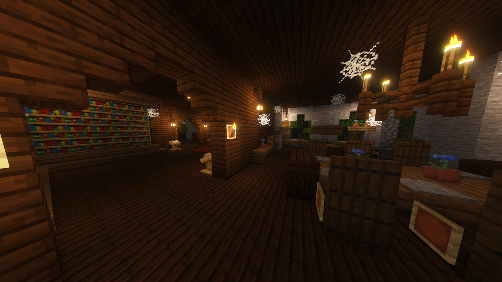 Dynamical Minecraft Map