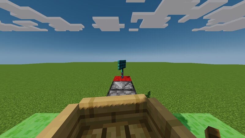 Simple Flying Machine Minecraft Map