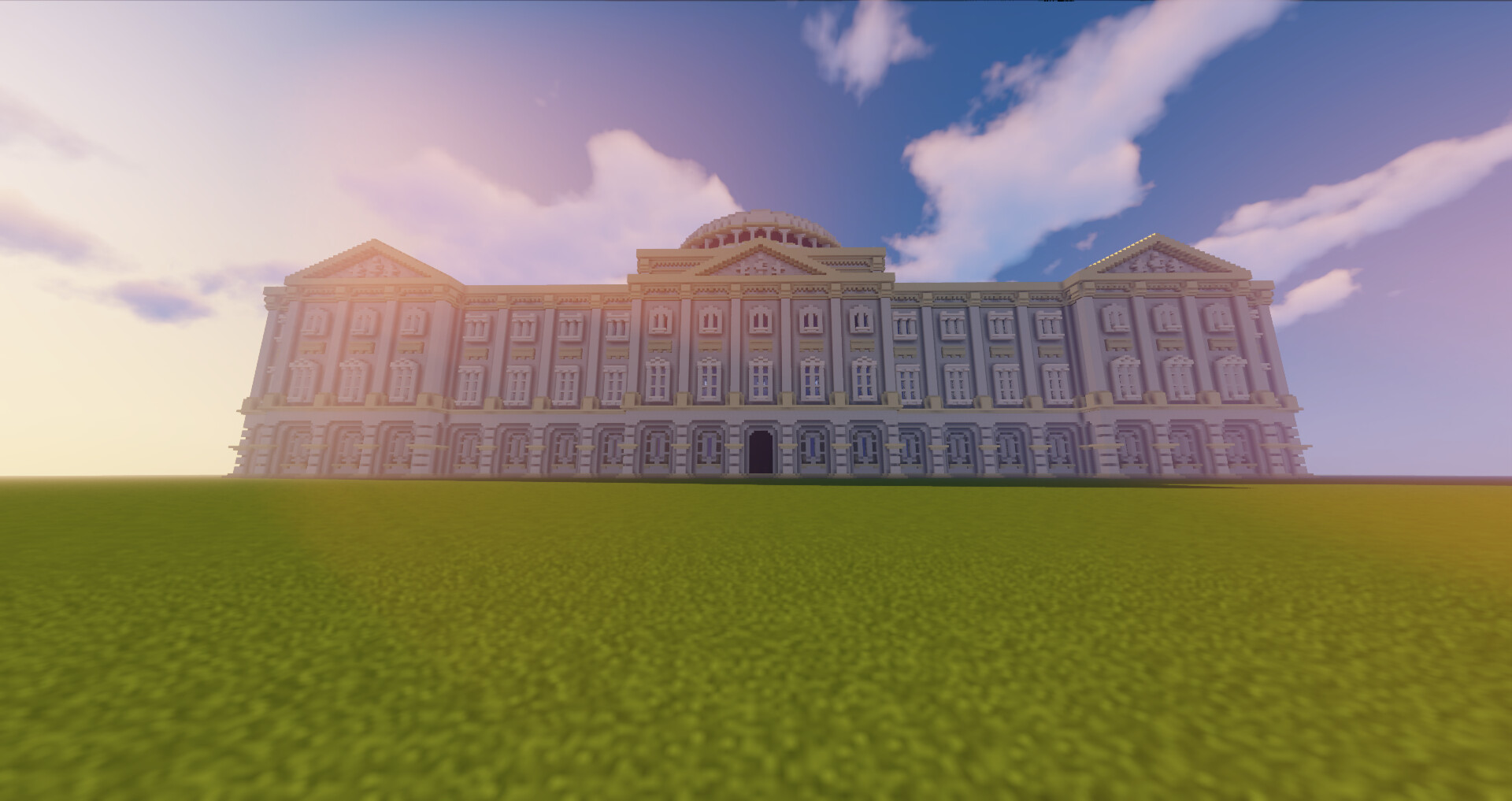 Neoclassical Palace (Interior Empty) Minecraft Map
