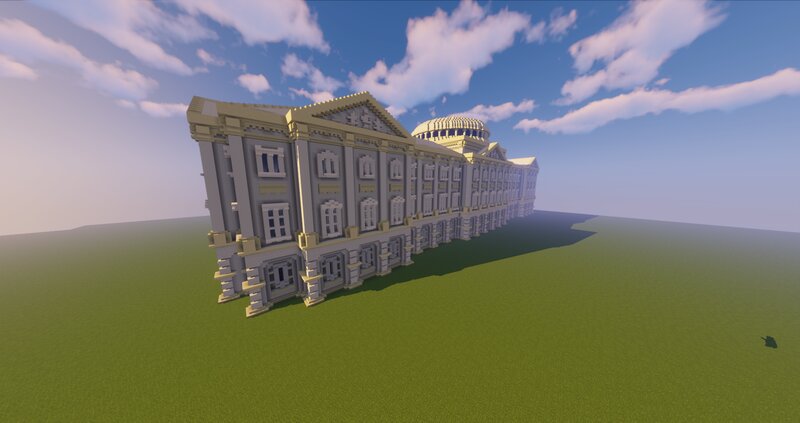 Neoclassical Palace (Interior Empty) Minecraft Map