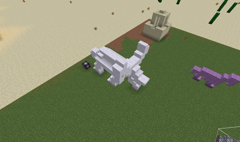 Small Elk statue Minecraft Map