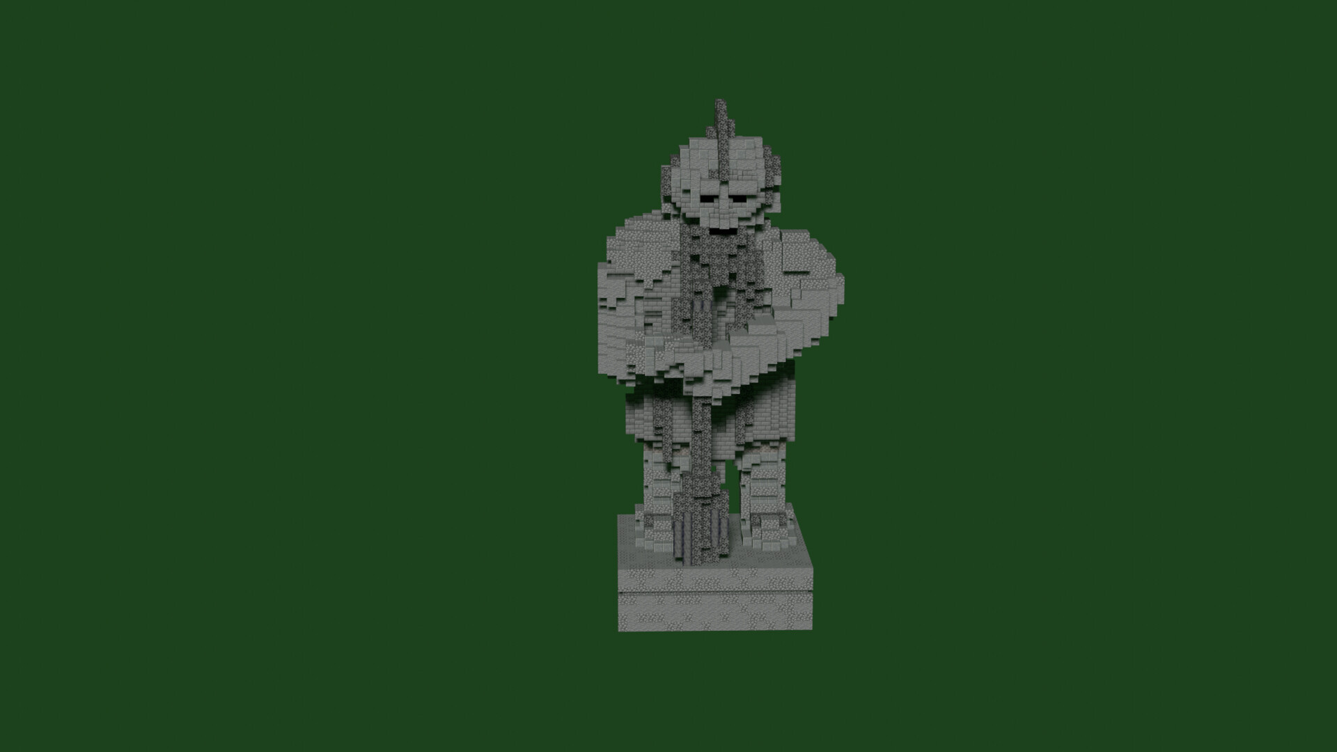 Dwarf statue [1.16] Minecraft Map