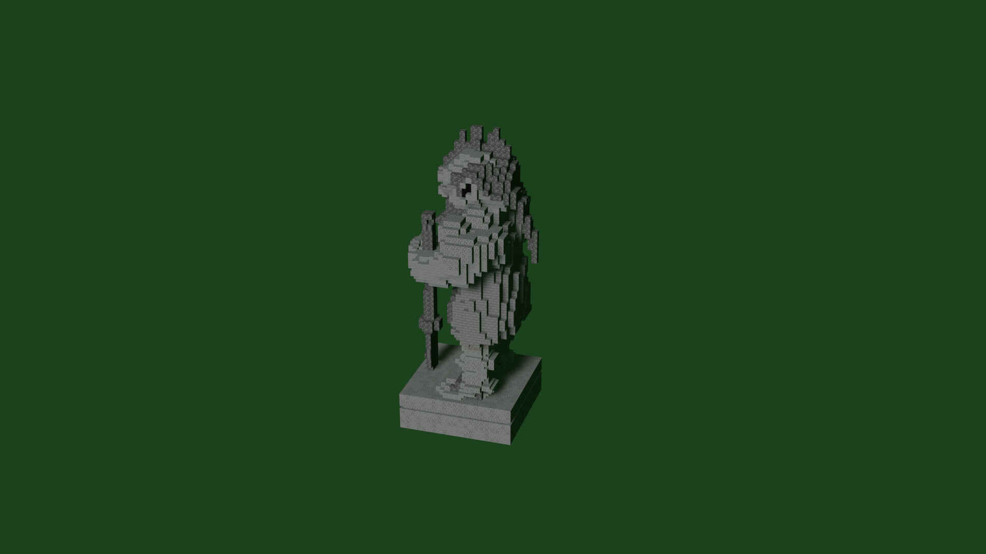 Dwarf statue [1.16] Minecraft Map