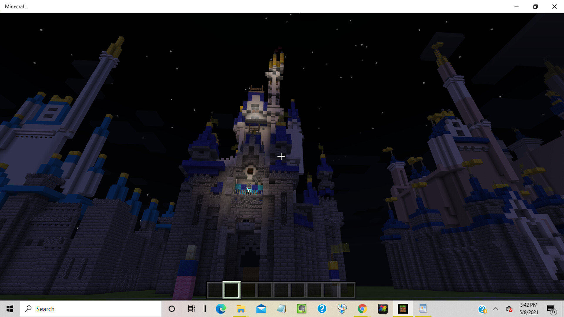 Disney Parks Castle Builds Minecraft Map