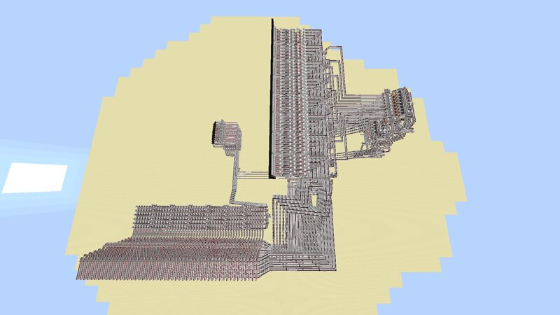 Redstone Word Processor Minecraft Map