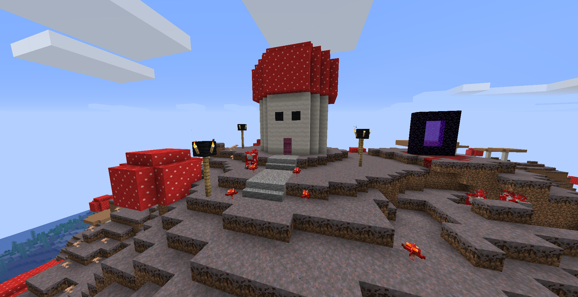 Mushroom House Minecraft Map