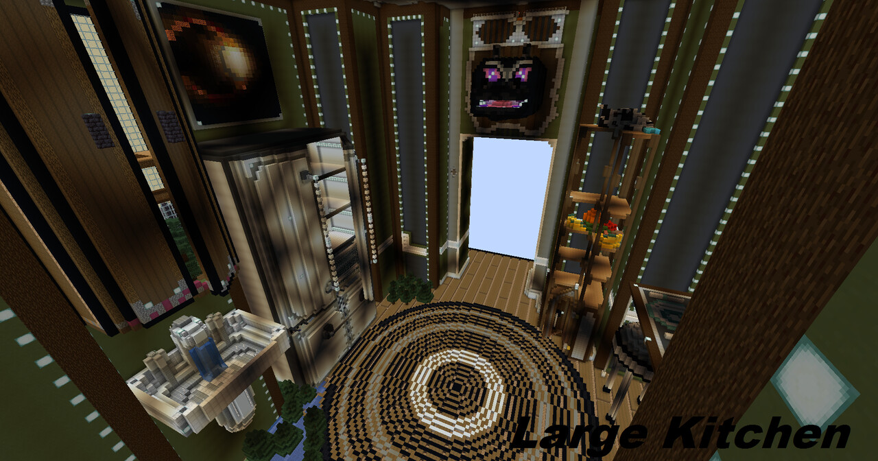 MASSIVE house exploration-adventure! Minecraft Map