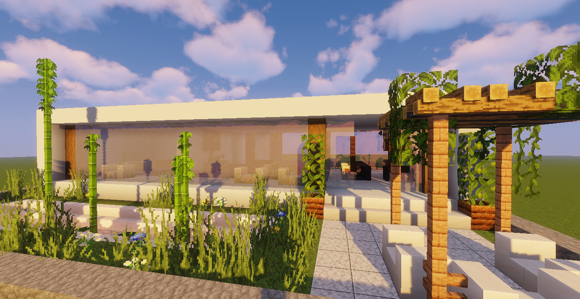 Modern House # 106 (Map + Schematic) Minecraft Map