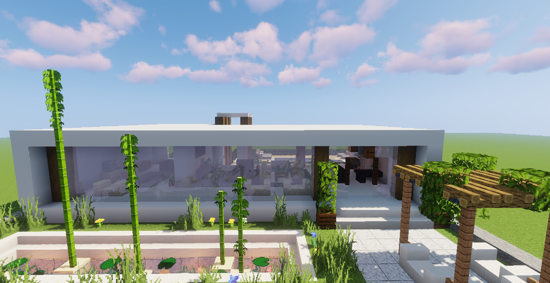 Modern House # 106 (Map + Schematic) Minecraft Map