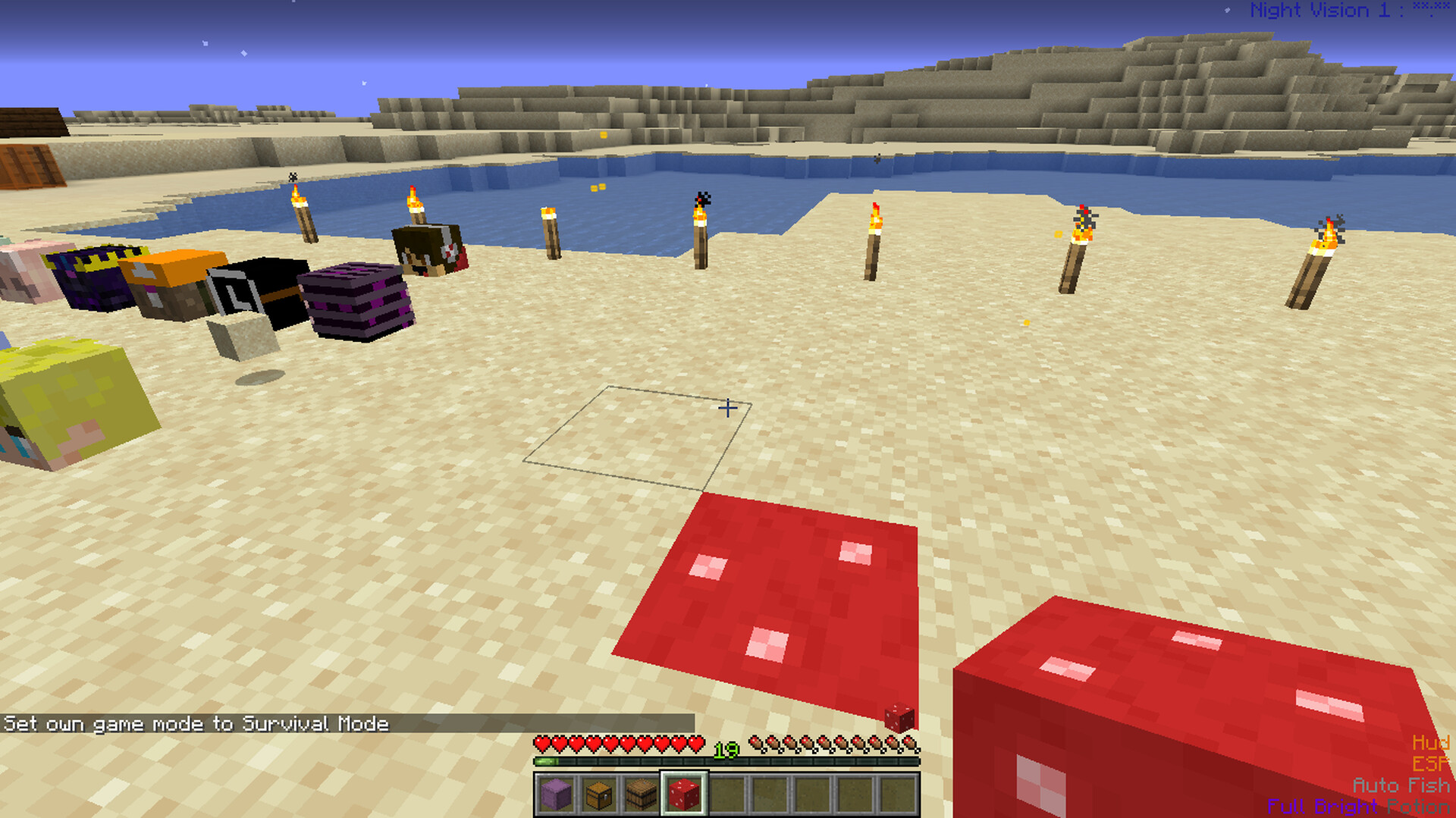 Shulker box saves Minecraft Map