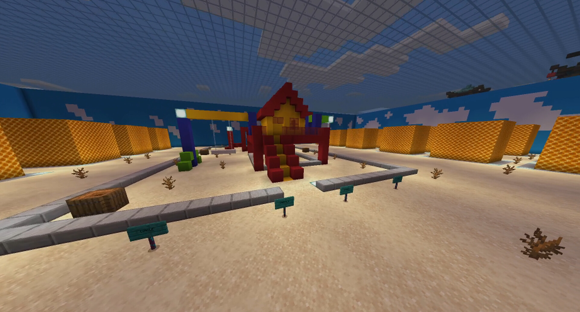 Squid Games Bedrock Map (Credit for Media) Minecraft Map