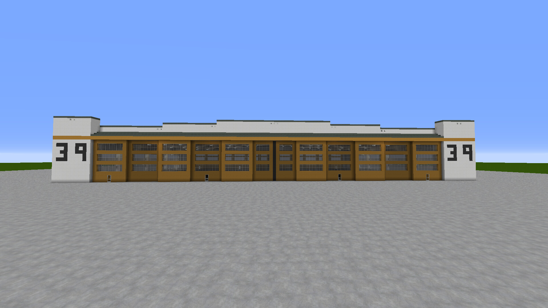 Aircraft Hangar Minecraft Map