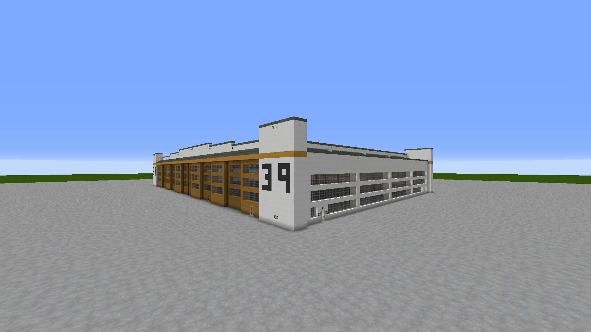 Aircraft Hangar Minecraft Map