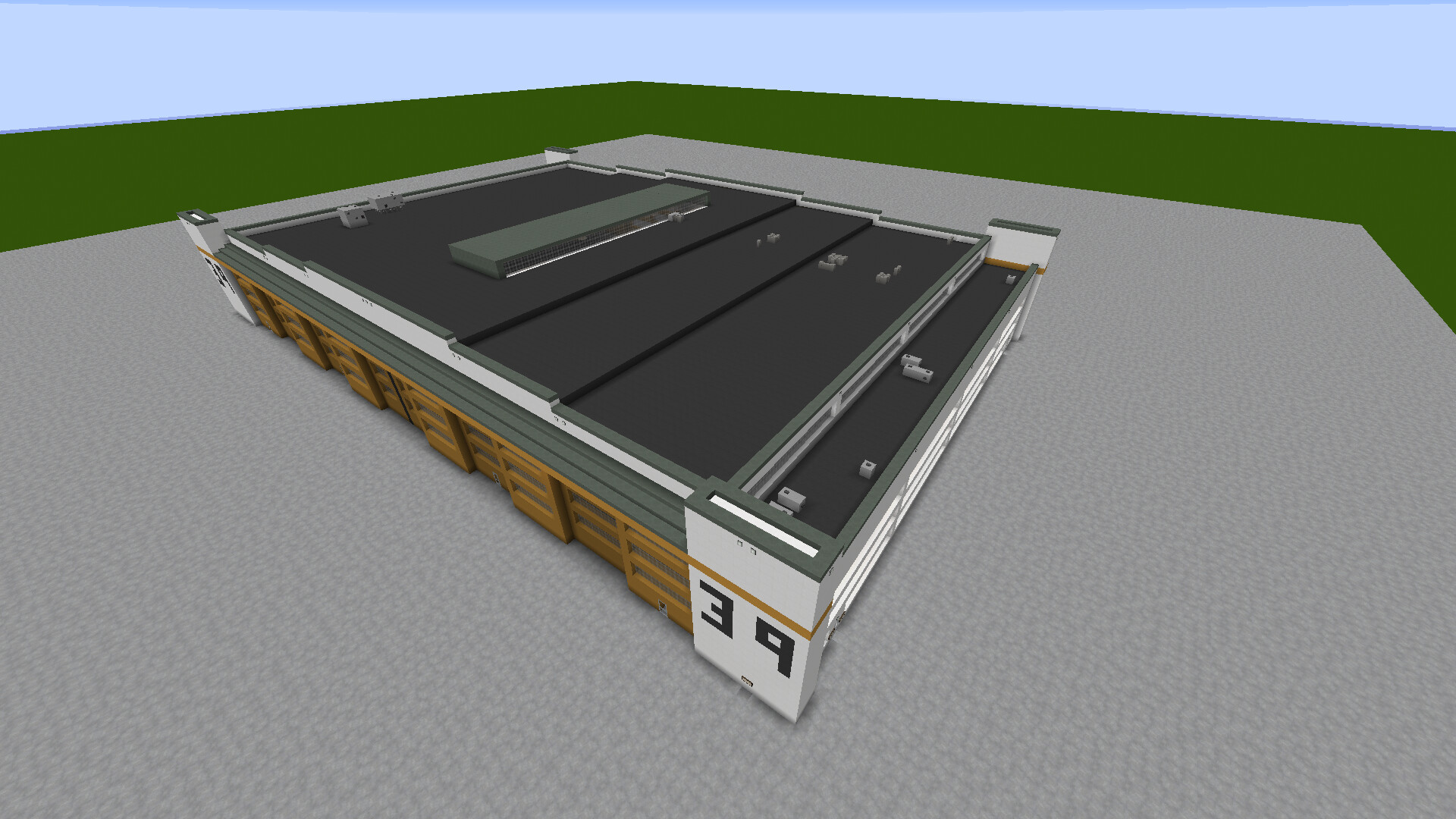 Aircraft Hangar Minecraft Map