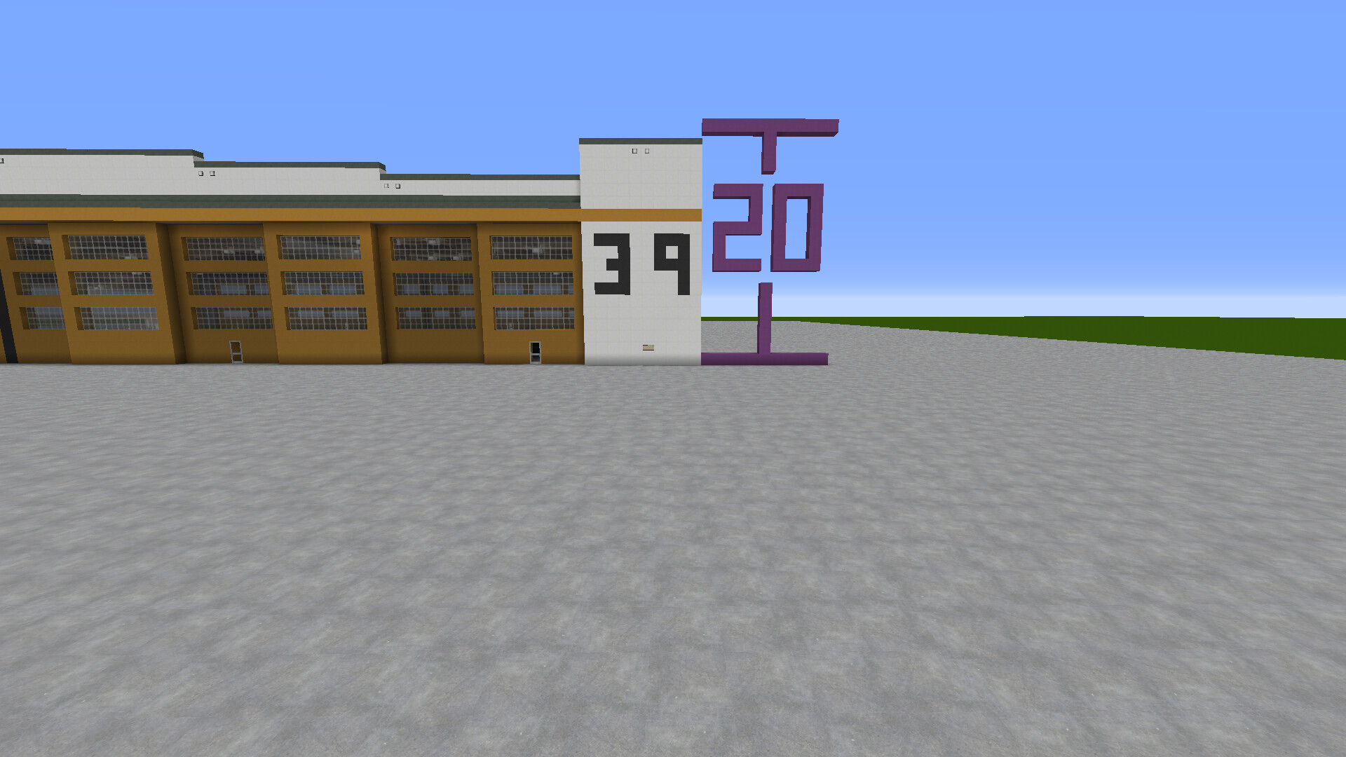 Aircraft Hangar Minecraft Map