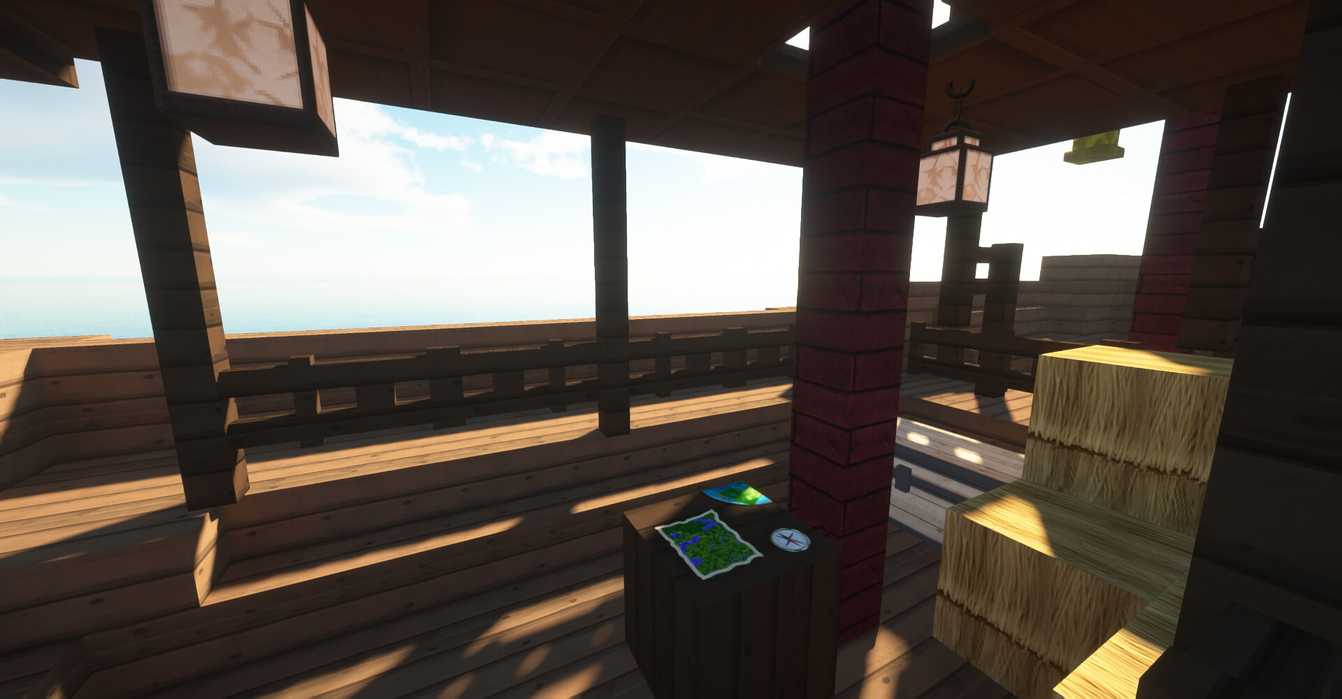 Japanese Junk Ship Minecraft Map