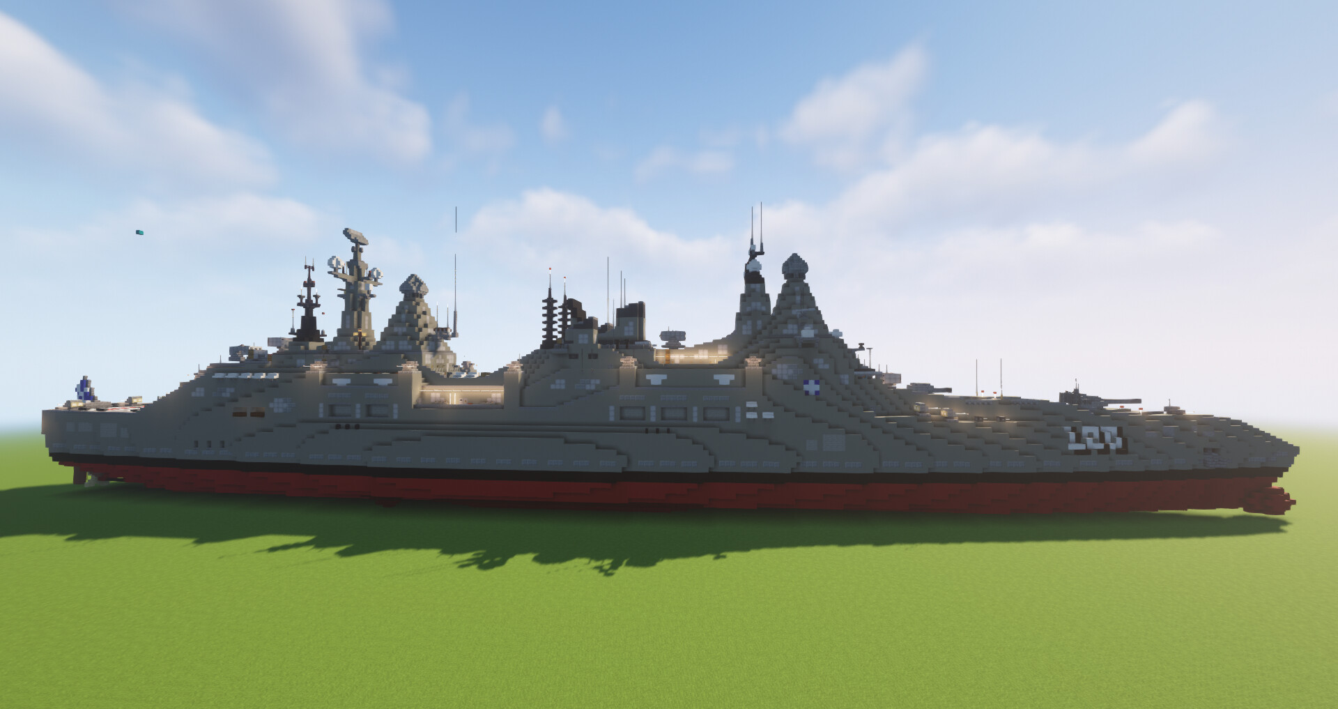 Prometheus Class Battlecruiser (Fictional) Minecraft Map