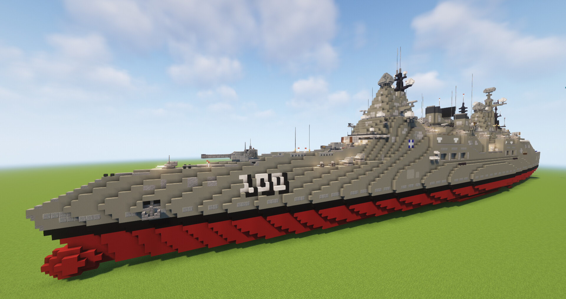 Prometheus Class Battlecruiser (Fictional) Minecraft Map